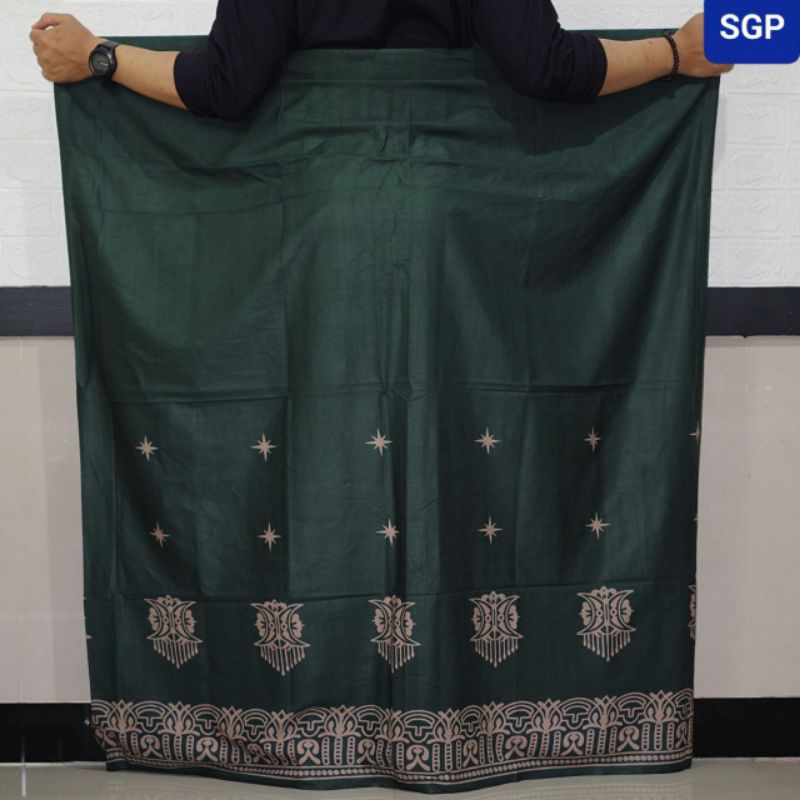 Classic Wayang Batik Sarong With Solo Motif - Batik Tulis | Shopee ...