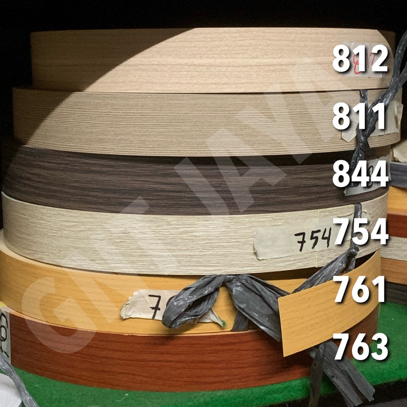 EDGING EDGESCs LAMINATES PVC HPL wood taco motif wood texture fiber ...