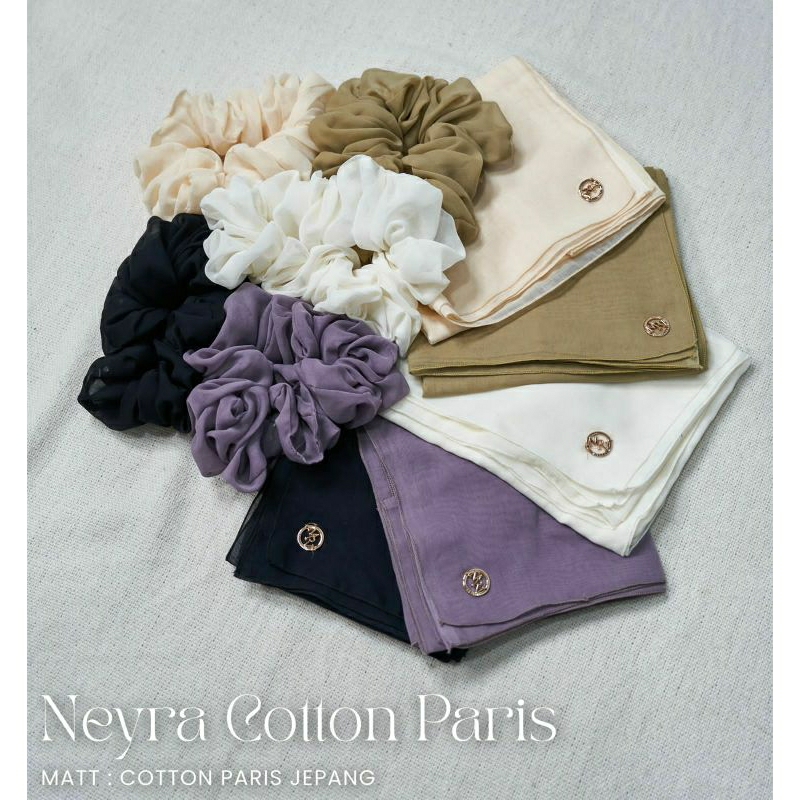 Parisian 4-sided Hijab by Marevi | Shopee Singapore