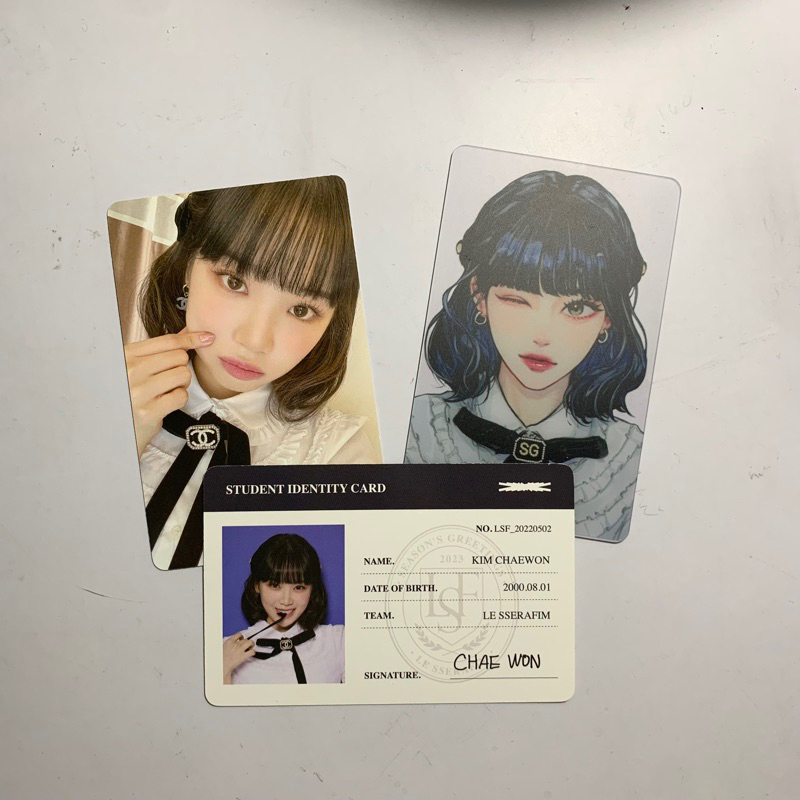 Chaewon season greeting 2023 sg23 le sserafim | Shopee Singapore