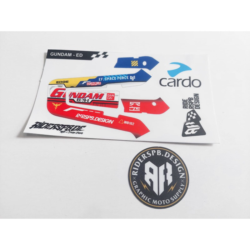 GUNDAM ED - SKINCOVER GARSKIN CARDO PACKTALK EDGE DECAL STICKER ...