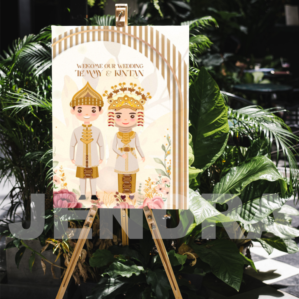KAYU Full CUTOM DESIGN!!! Welcome sign wooden board for marriage ...