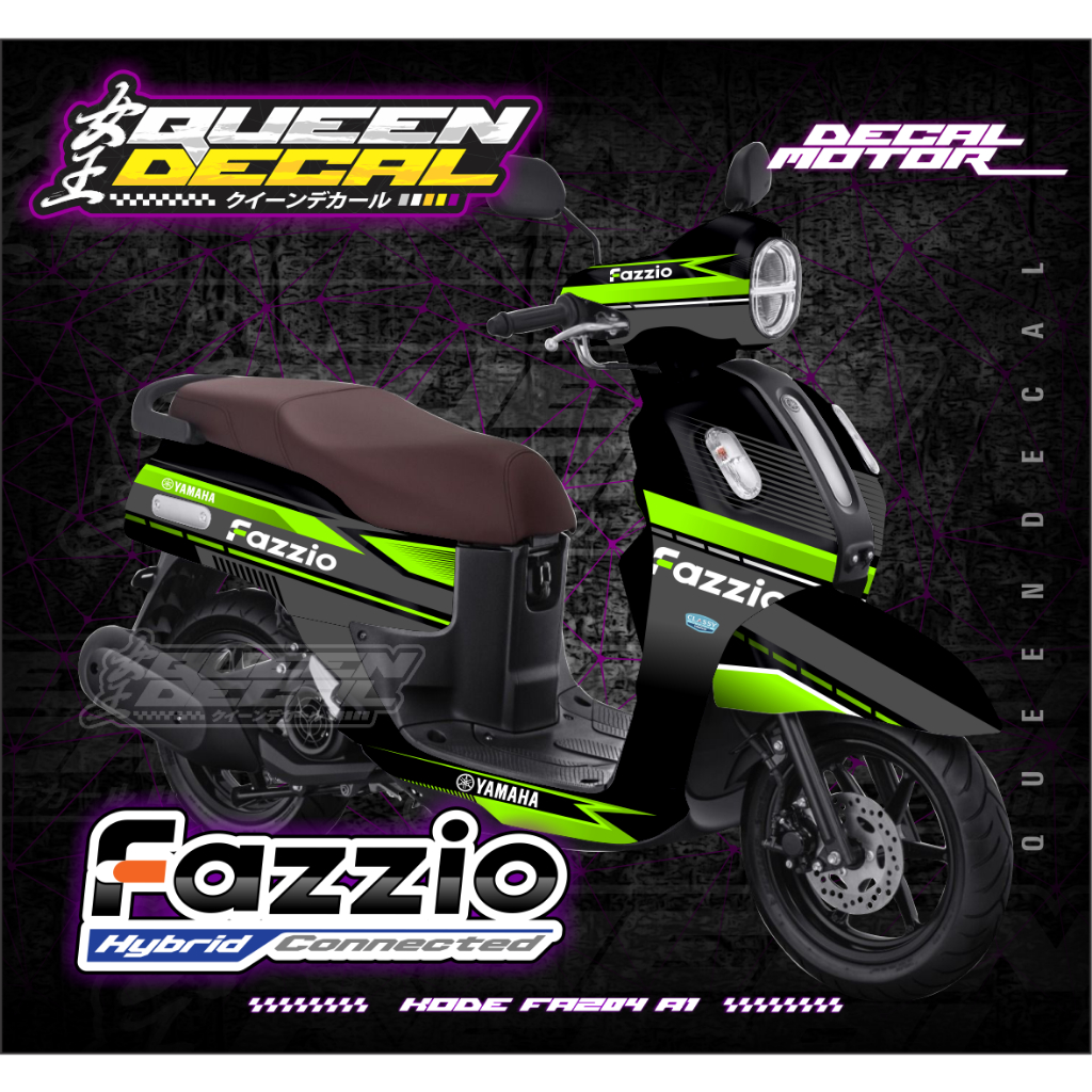 Fazzio CUSTOM RACING DECAL STICKER - FULLBODY CUSTOM STICKER - FAZ04 ...