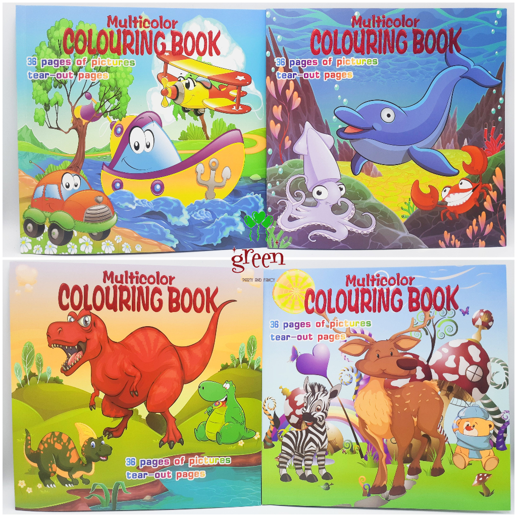Coloring Book 36 pages Coloring Book Picture Book Activity Book ...