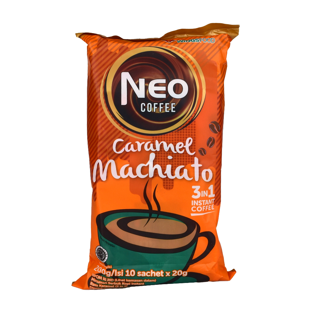 Neo Coffee Instant Coffee 3 In 1 Mochacino Tiramisu Machiato 10 sachets ...