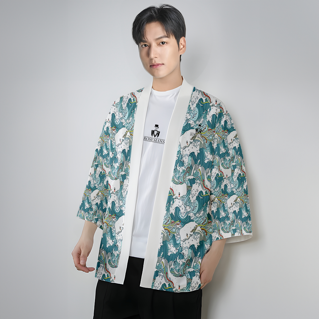 Beauty In Difference: Kimono Haori Men Women Batik Various Colors As A ...