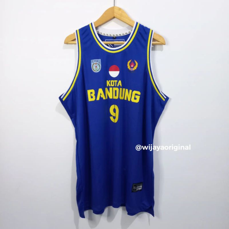 ORIGINAL BANDUNG CITY BASKETBALL JERSEY RANDOM NUMBER - biru | Shopee ...