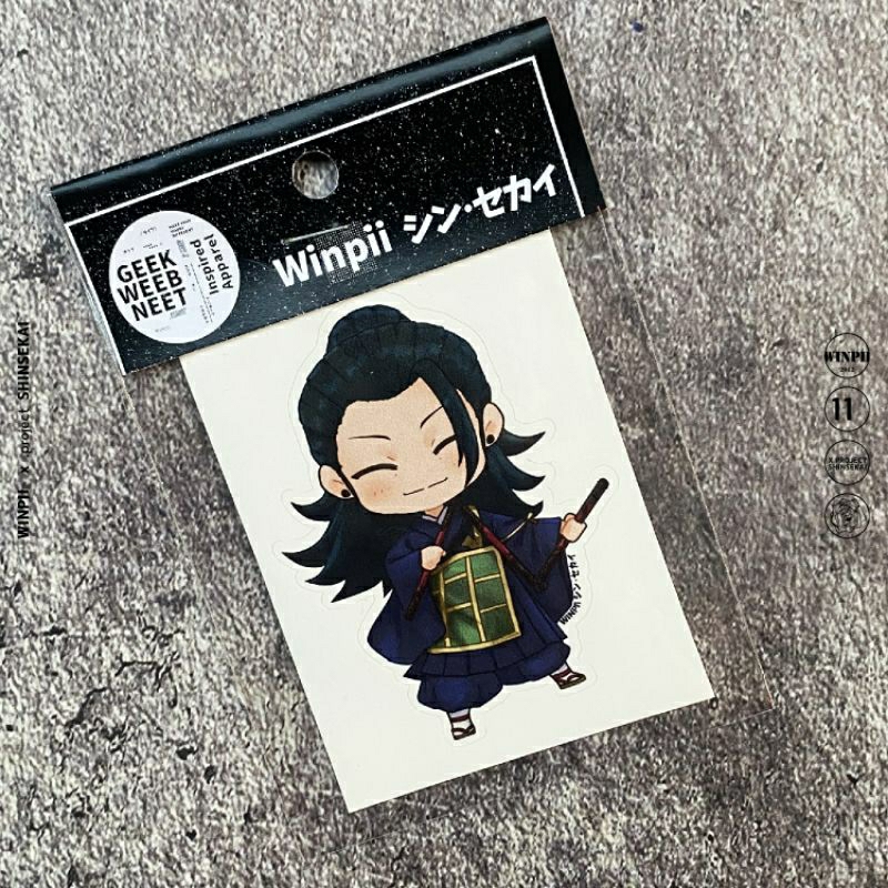 Stickers/stickers Suguru Geto Anime Jujutsu Kaisen | Shopee Singapore