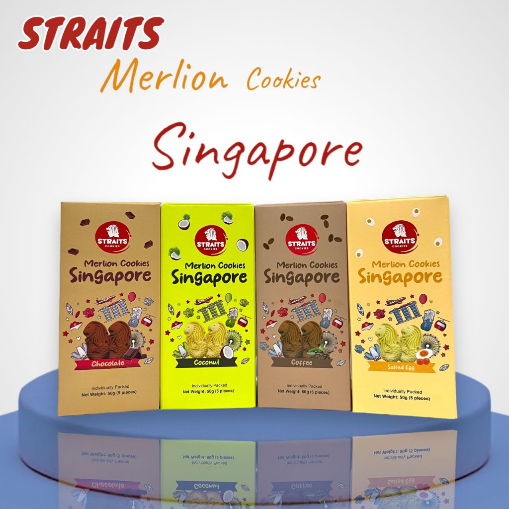 Straits Merlion Cookies / Singapore Cookies Bread / Singapore Souvenirs ...