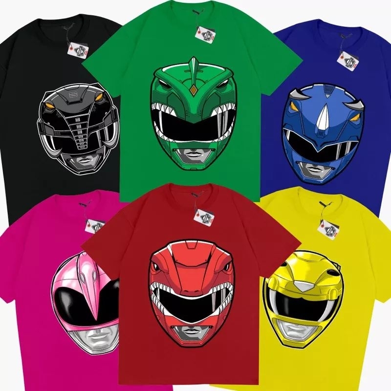 Power Rangers T-shirts for adults and children Power Rangers ...