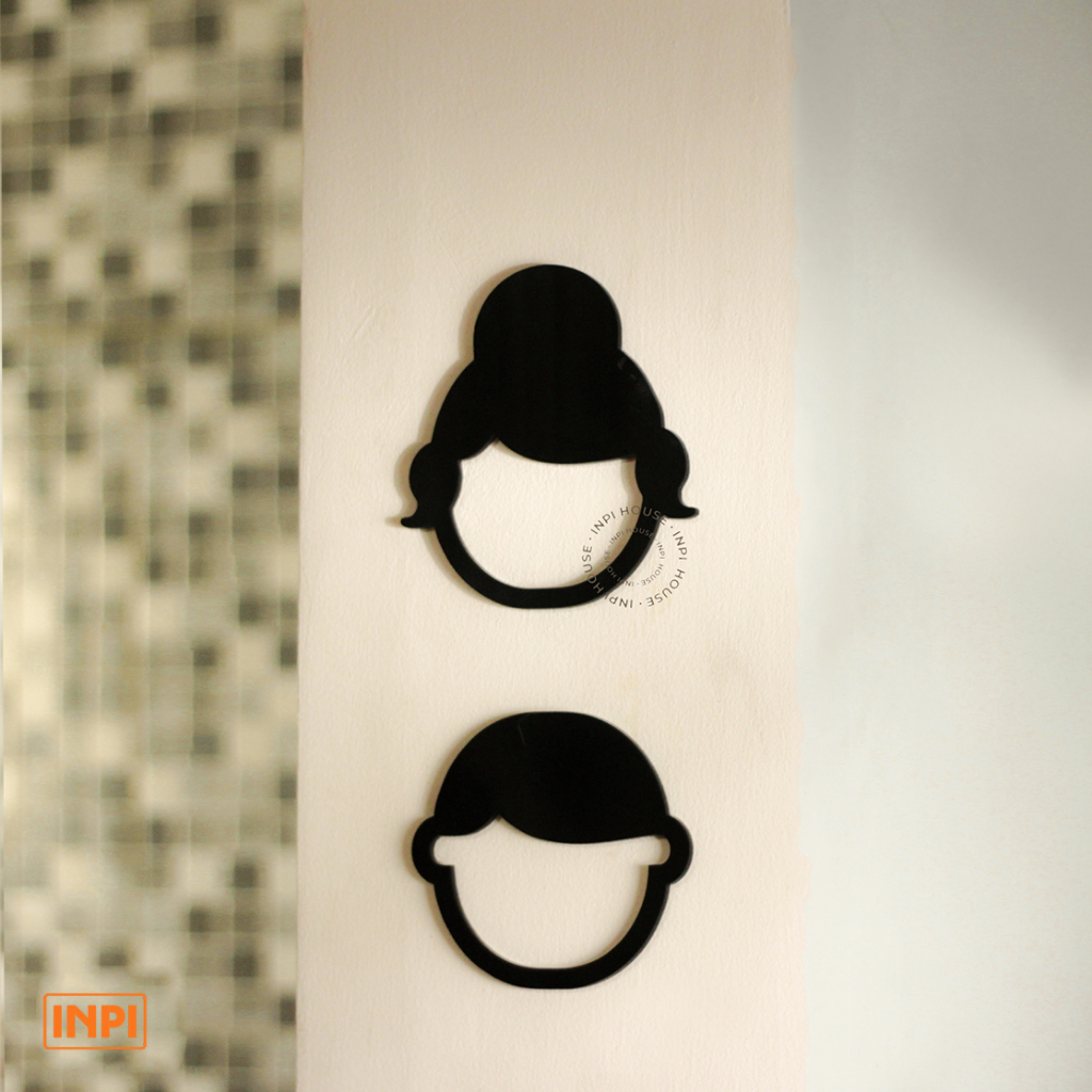 INPI - Restroom Sign Board / Toilet Sign Board | Shopee Singapore