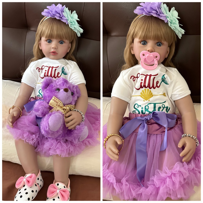 Princess DOLL Real Life Reborn DOLL Silicone Silicone 60cm KEIUMI PREMIUM DOLL | Shopee Singapore