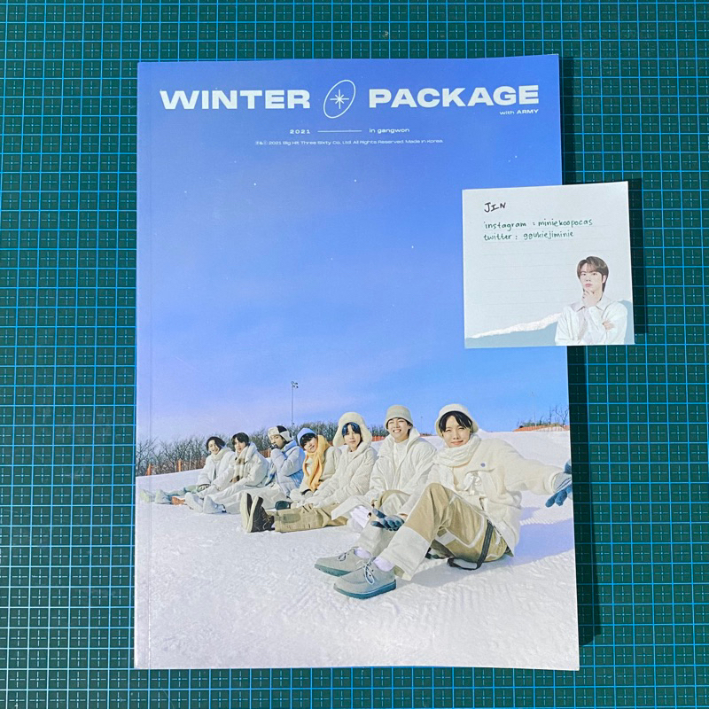 Photobook Winter Package 2021 BTS Official Pb Winpack 21 Dvd | Shopee ...