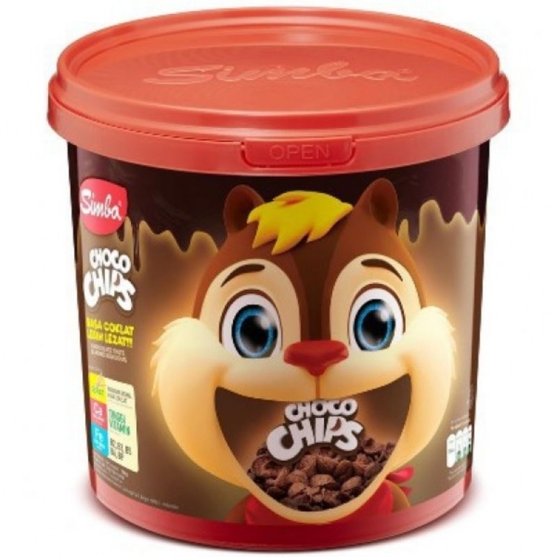 SIMBA Choco Chips Jar 220 gr repack packaging/SIMBA choco Crunch ...