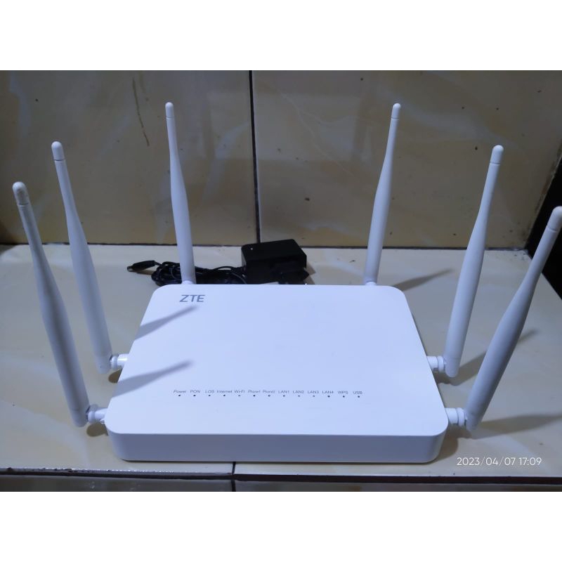Zte GPON ONT ZXHN F670 PREMIUM DUAL BAND (6 Antennas) | Shopee Singapore