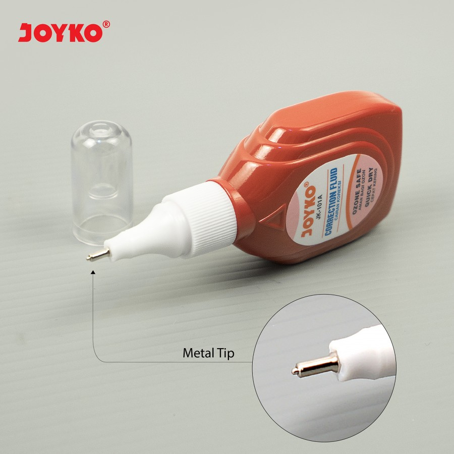 JOYKO Type X Liquid Correction Fluid Office JK-101A Tools Typex Tip Ex ...