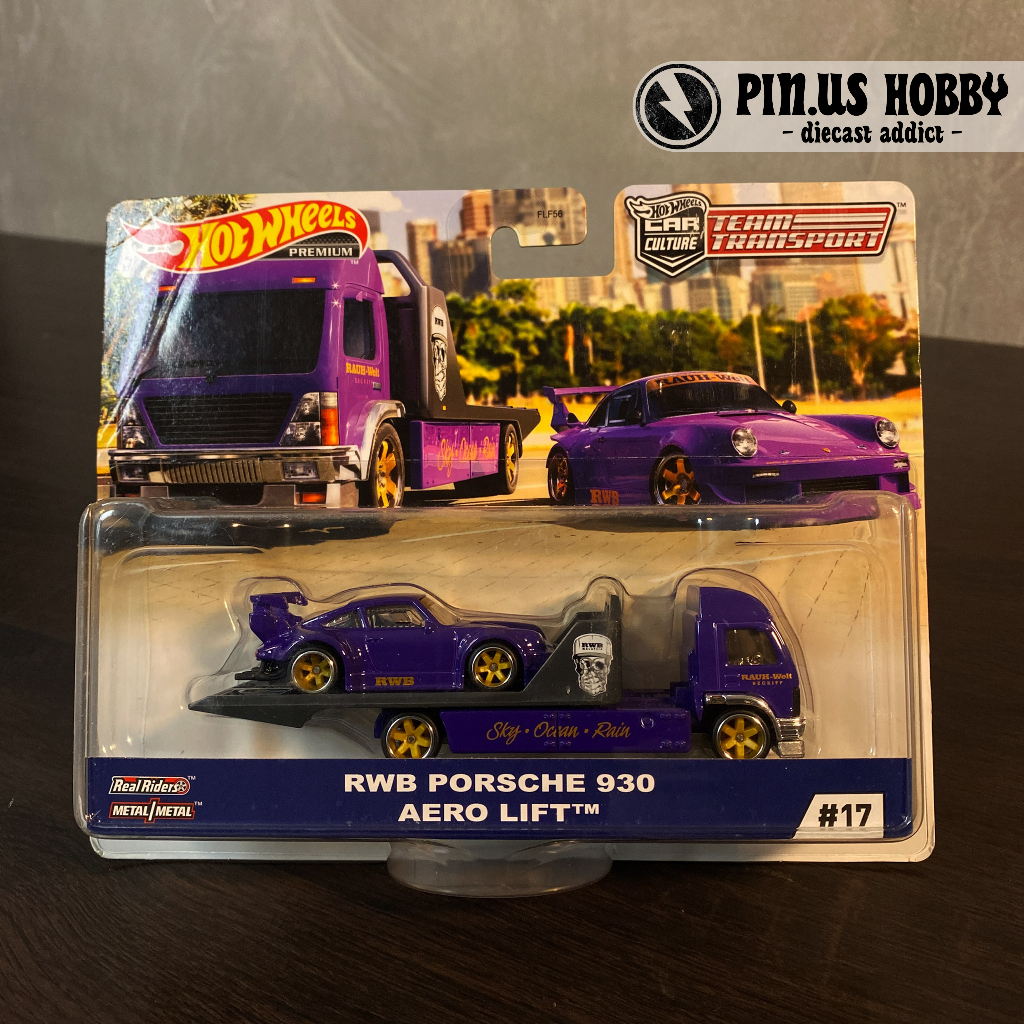 HOT WHEELS TEAM TRANSPORT RWB PORSCHE 930 RWB ORIGINAL HOT WHEELS by ...