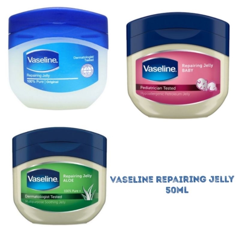 Vaseline REPAIRING PETROLEUM JELLY 100ML 50ml ORIGINAL | Shopee Singapore