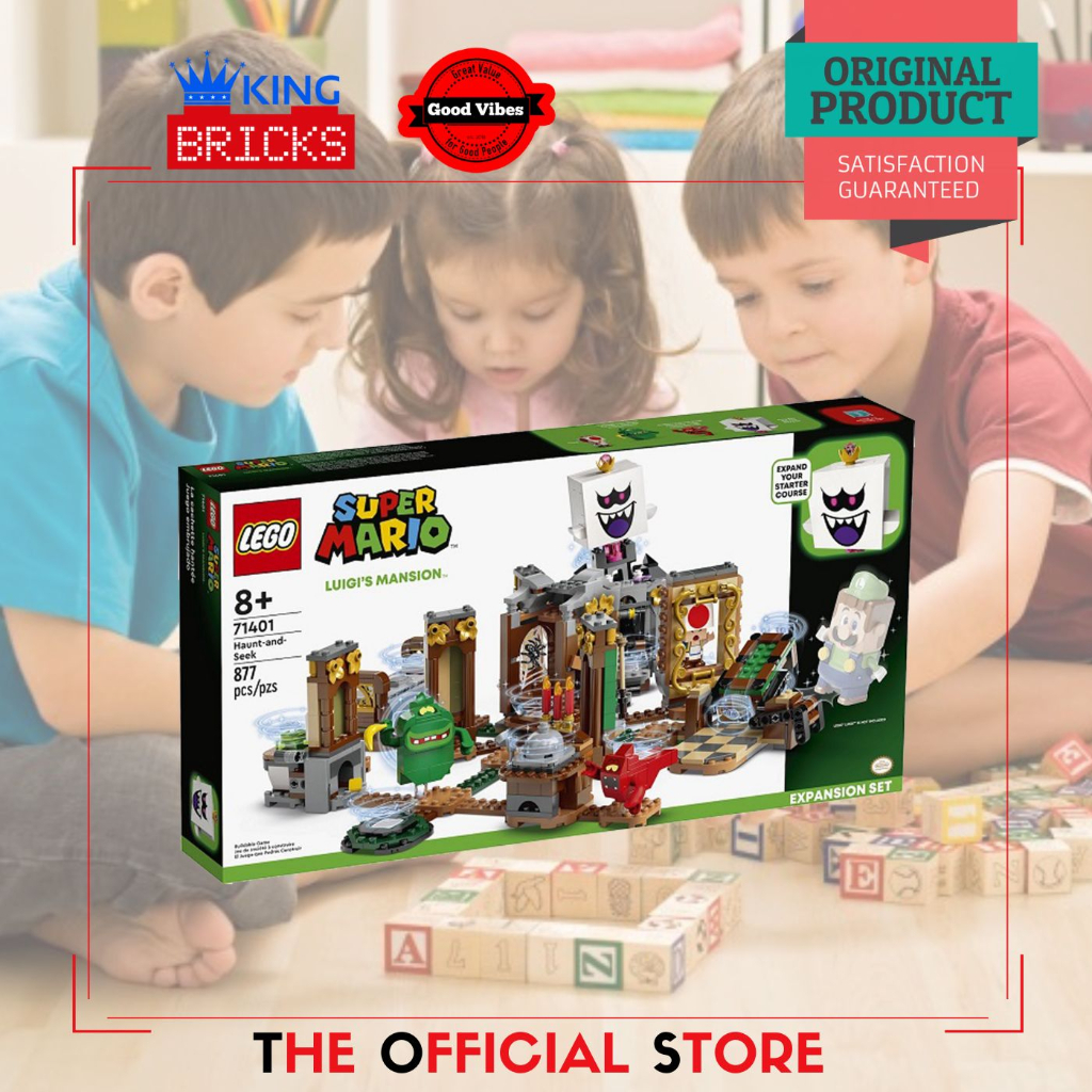 Lego Original SUPER Mario 71401 Luigi Mansion Haunt-and-Seek - Nintendo ...