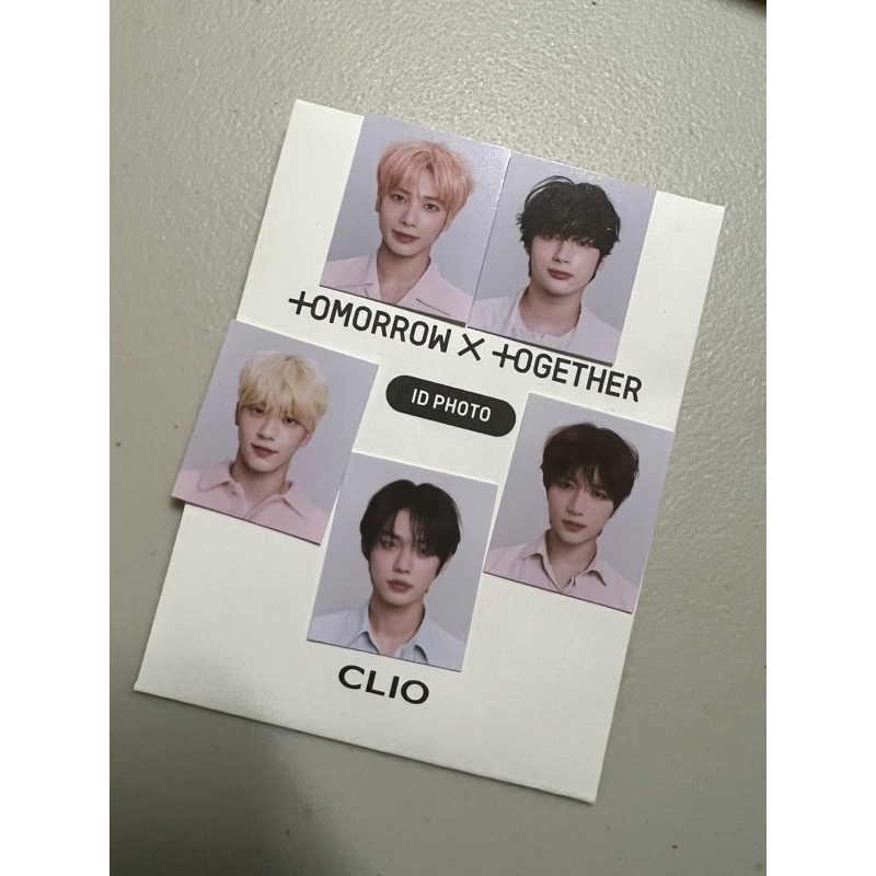 Txt X CLIO ID PHOTO SET | Shopee Singapore