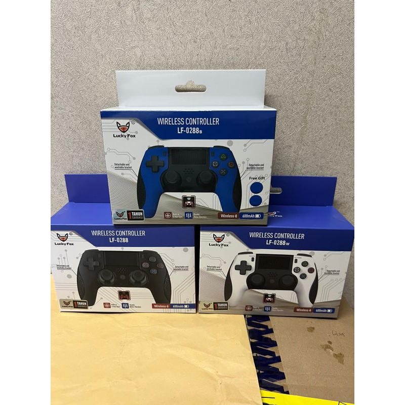 PS4 PC STICK PS5 LUCKY FOX WIRELESS CONTROLLER LF-0288 STICK GAMEPAD ...