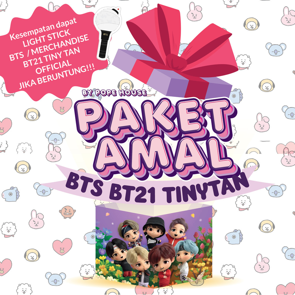 Amal BTS BT21 TINYTAN ARMY PACKAGE | Shopee Singapore