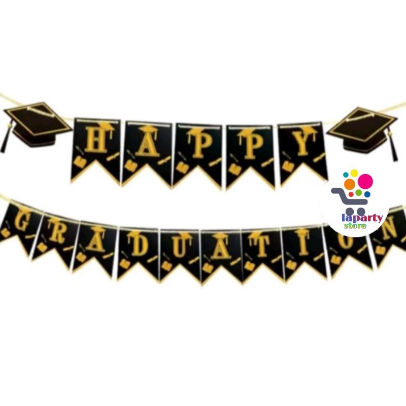 Happy Graduation Banner/Graduation Flag Bunting | Shopee Singapore