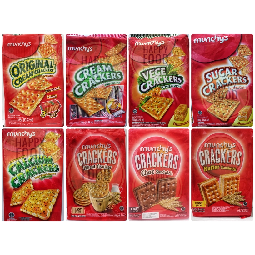 [HALAL] Munchy's CALCIUM CRACKERS/MUNCHYS CHOC SANDWICH/CREAM/ORIGINAL ...