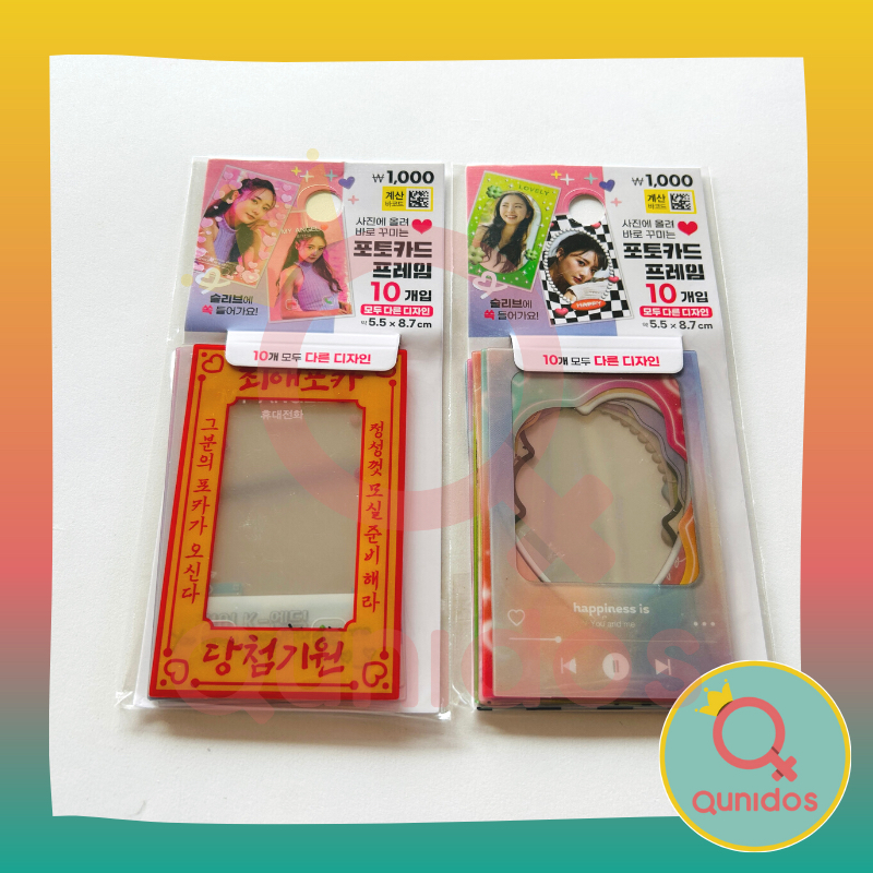 [DAISO] Photocard Frame | Korean daiso pc photoframe | Shopee Singapore