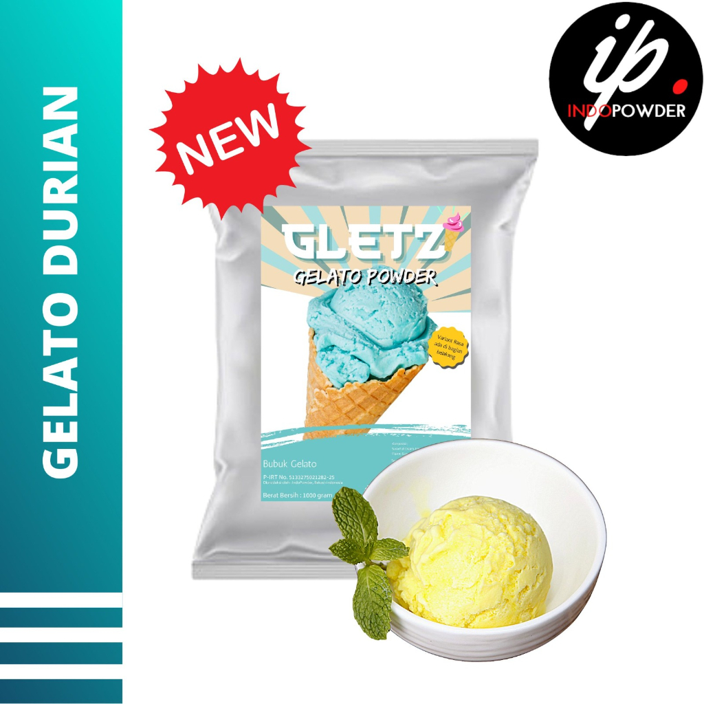 Gelato DURIAN 1Kg I POWDER GELATO DURIAN I GELATO POWDER 1Kg | Shopee ...