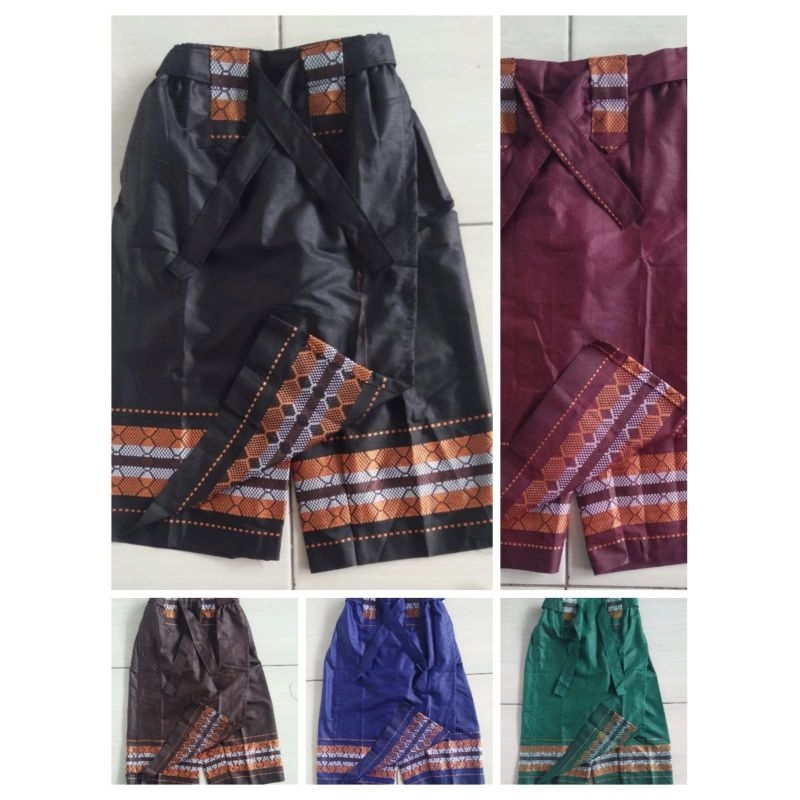 Sarcel Kindergarten PAUD Boys' Pants Sarong for Toddlers Ages 1 to 6 ...