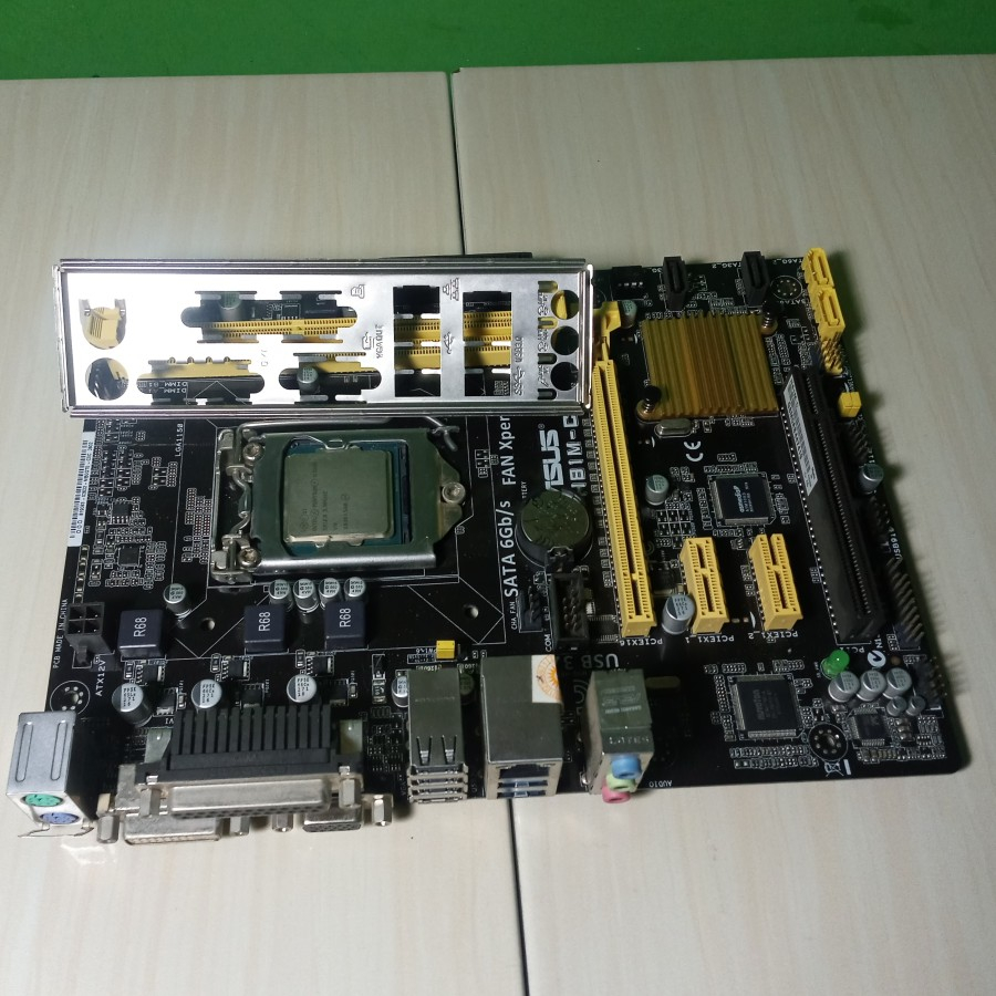 Mainboard Asus H81M-C1150 Plus Processor Intel CPU G3260 3.30Ghz DDR3 ...