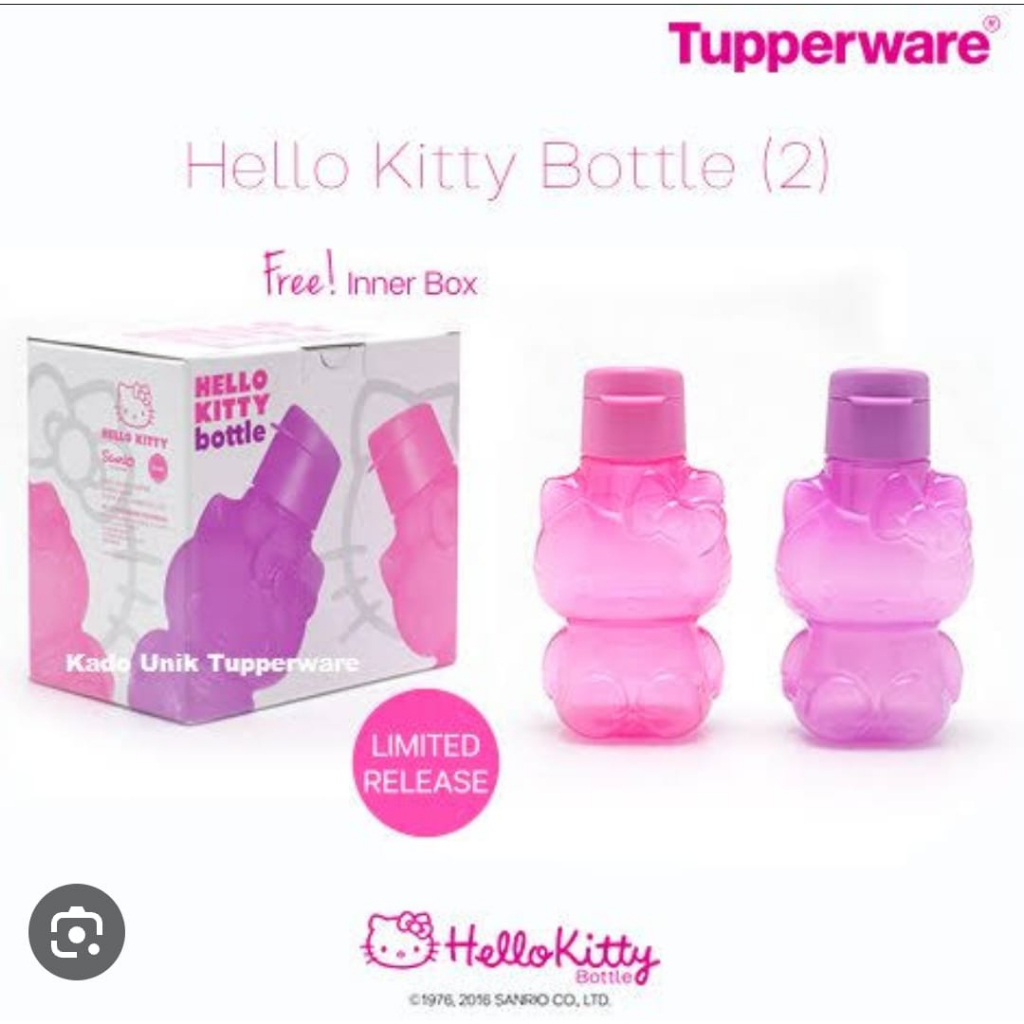 Hello KITTY BOTTLE TUPPERWARE/ECO KIDS TUPPERWARE | Shopee Singapore