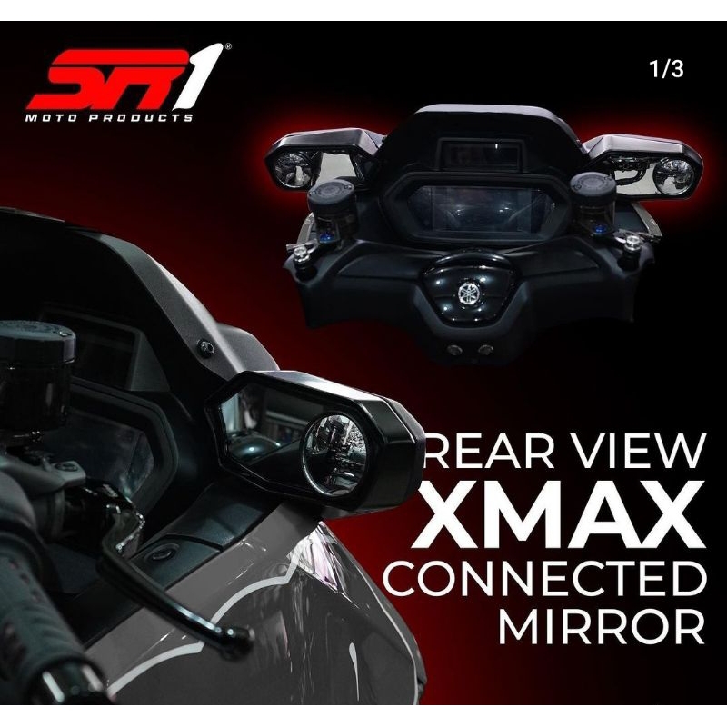 Original Yamaha Xmax New 2023 SR1 Mirror For Yamaha Xmax New Connected ...