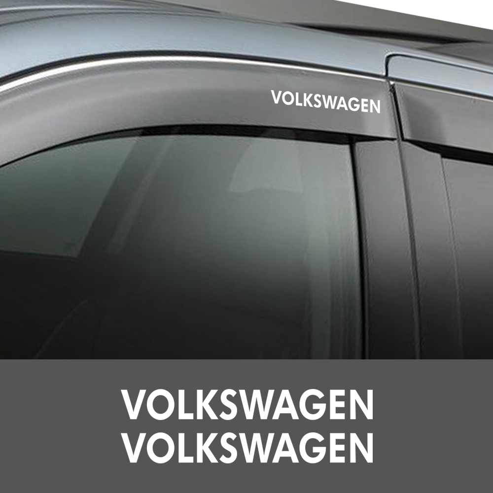 Volkswagen VW Car Gutter Sticker - Car Visor Decal Sticker | Shopee ...