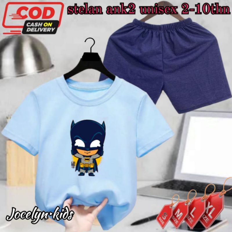 OB+CPK children's suit for 2-10 years old with B-MAN logo | Shopee ...