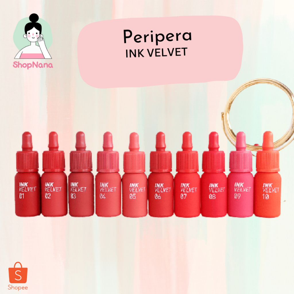 Peripera Ink Velvet (Perpera Ink The Velvet 4g Nude Edition) | Shopee ...