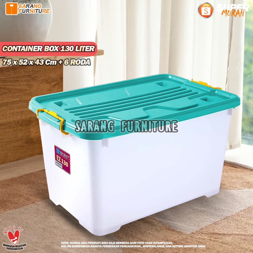 Ezy STORAGE 130 LITER CONTAINER BOX CONTAINER BOX Multipurpose BOX Basket EZY BOX | Shopee Singapore