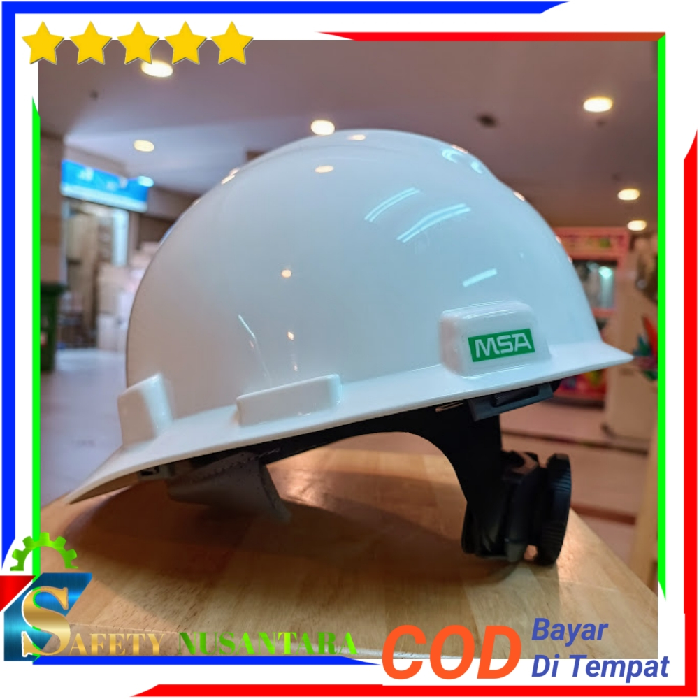 LOKAL Original ANSI Inner Fastrack Swivel MSA Safety Helmet - White SNI ...