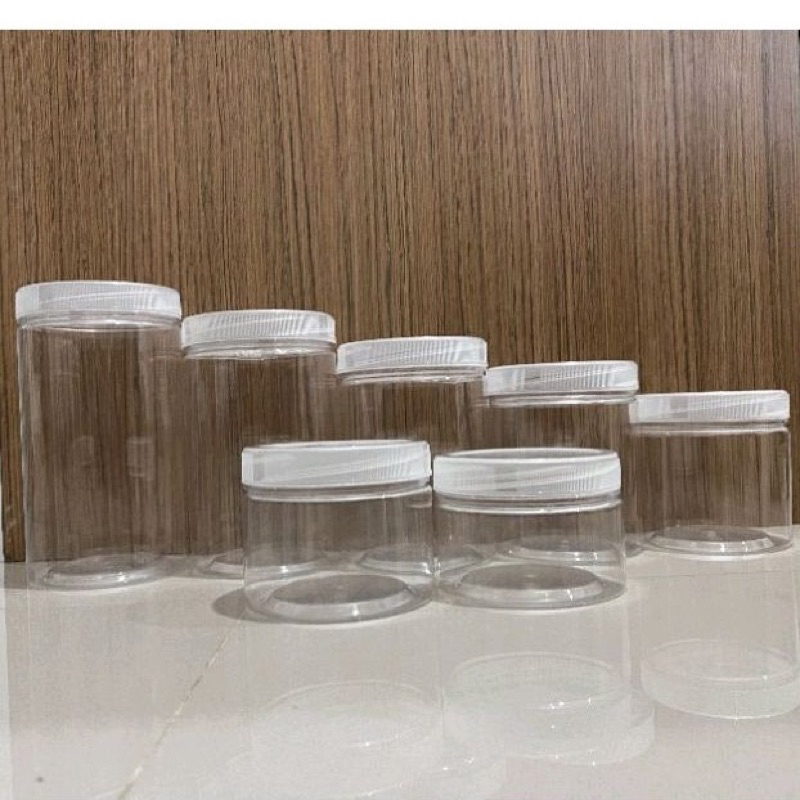 Transparent Plastic Tube Jar 400 ml 500 ml 650 ml 800 ml 1100 ml 1300 ...