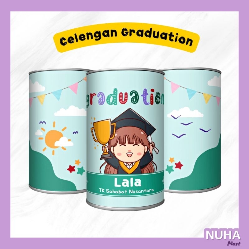 Custom Graduation Piggy Bank Name Graduation Souvernir Hampers School ...