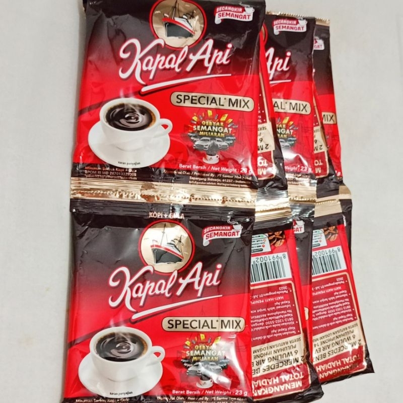 Kapal api coffee special mix (10 sachets) | Shopee Singapore