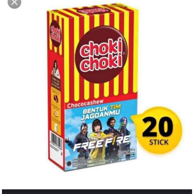 Choki CHOKI CHOCOCASHEW 1 BOX Contains 20 Pcs | Shopee Singapore