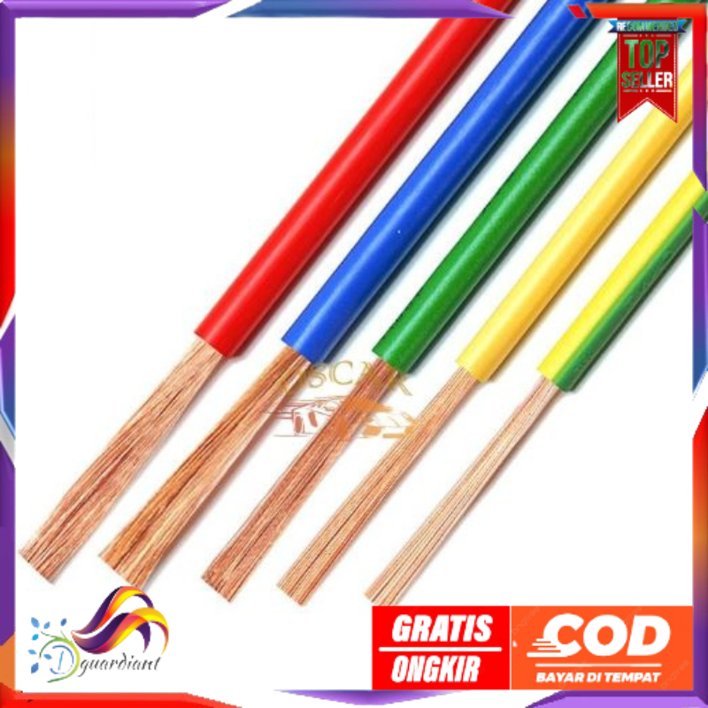 (B88) Nyaf Fiber Cable 6mm NYAF Cable 6mm Grounding Cable Per Meter ...