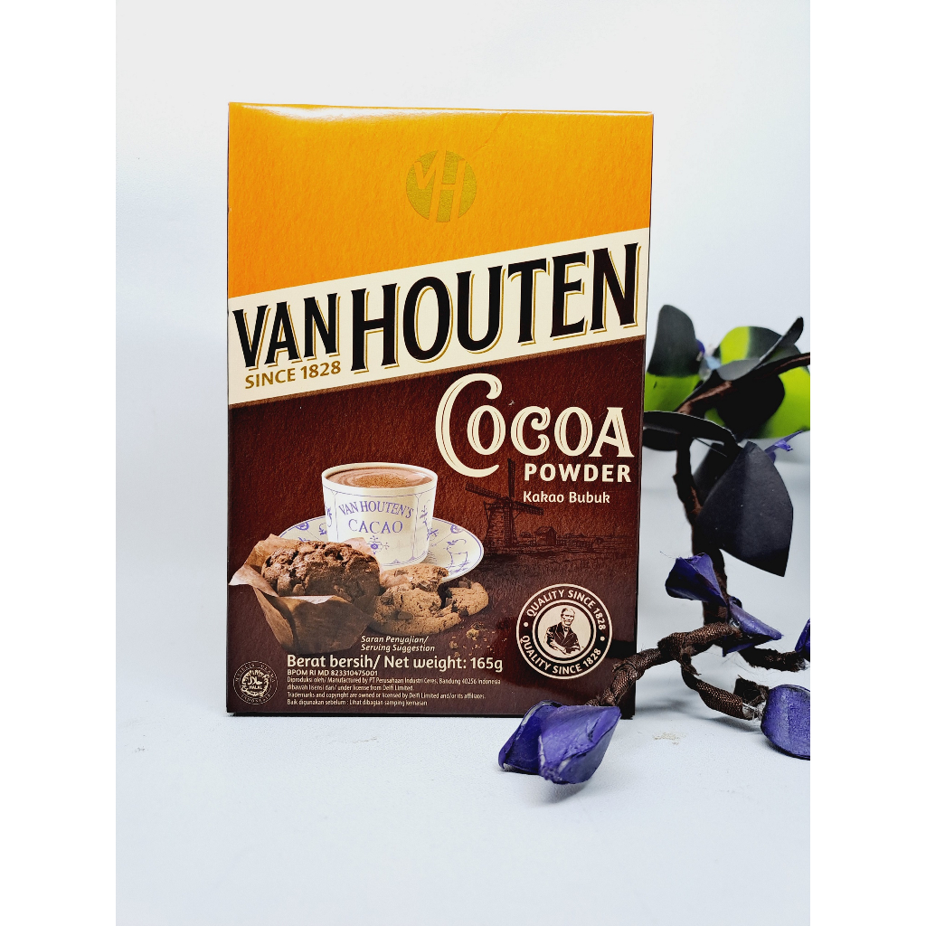 Van Houten Cocoa Powder/Chocolate Powder 165gr | Shopee Singapore