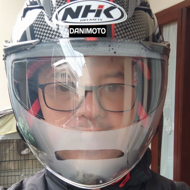 Anti Fog AntiFog Dew Fog Visor Glass Motorcycle Helmet Half Full Face ...