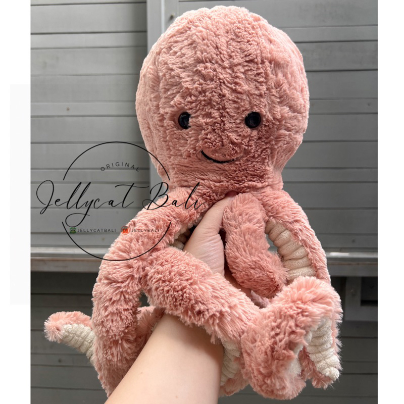Jellycat Odell Oddesey Octopus Large new original bashful bunny Octopus ...