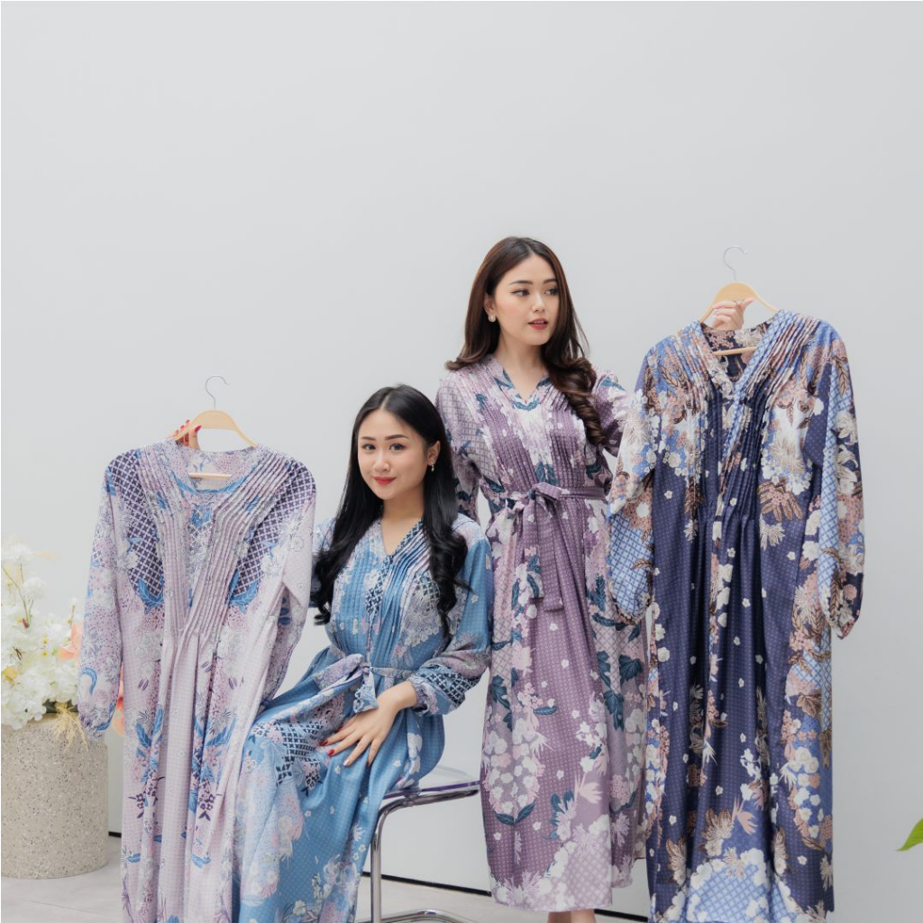 Diora Dress | Raya Collection | Silk DRESS | Shopee Singapore