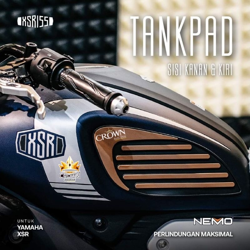 Tankpad Nemo Tank Protector Line Type Yamaha XSR 155 | Shopee Singapore