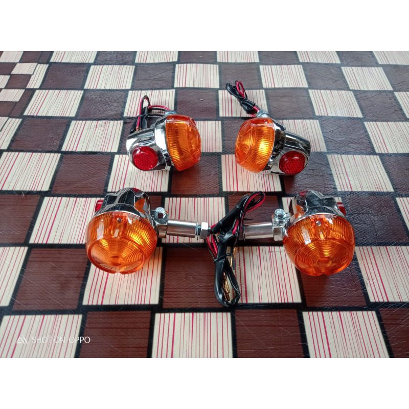Mini GT turn signals, british custom motorbike turn signals, custom ...